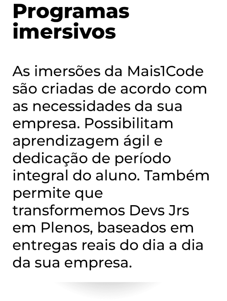 Seja patrocinador – MAIS1CODE